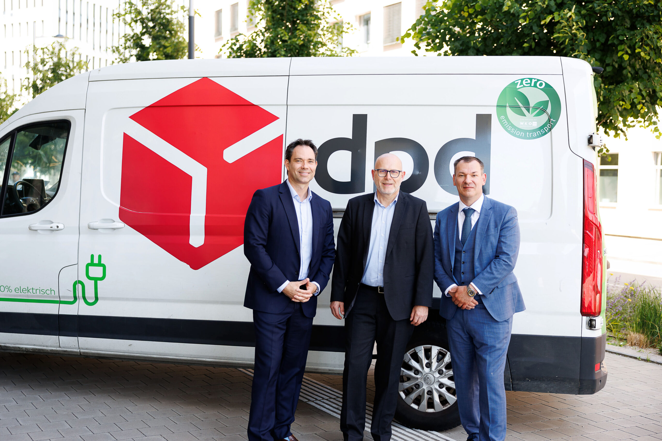 DPD und WKO – Emissionsfrei bis zur Haustür - Presse - DPD Österreich
