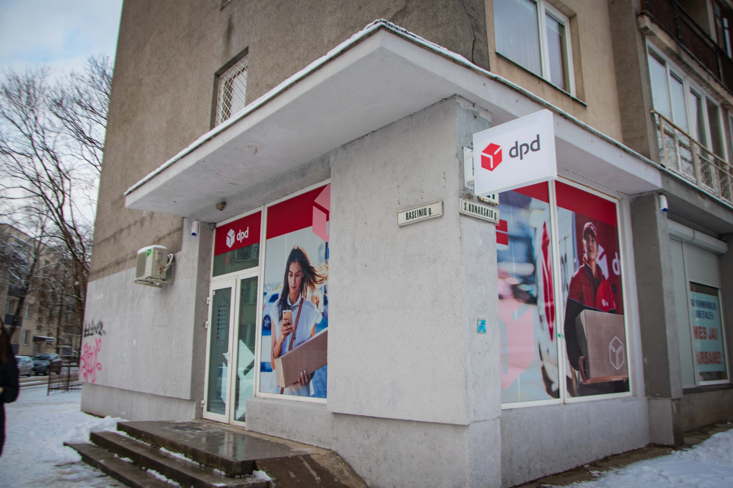 Siuntų skirstymo terminalai - DPD Lietuva