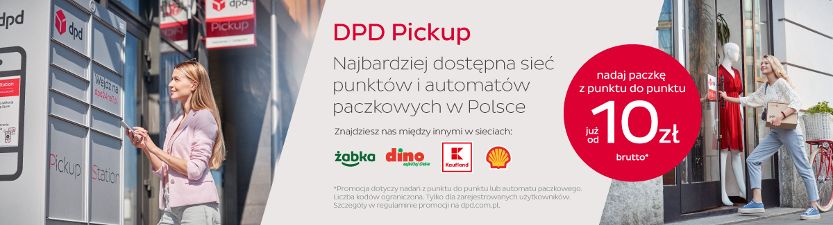 Największa sieć punktów odbioru w Europie - DPD Pickup => DPD Polska