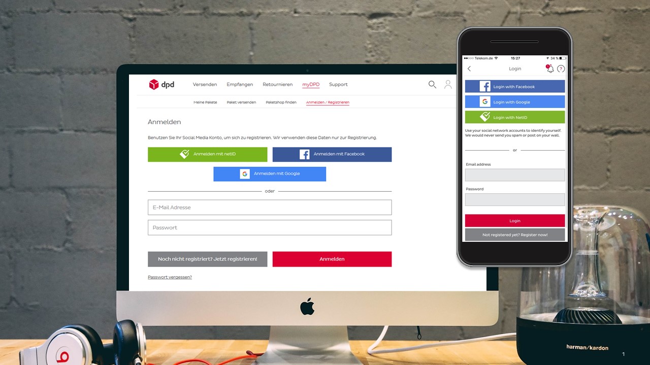 Sending and receiving parcels via netID: DPD Germany integrates netID ...