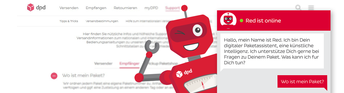 DPD startet KI-basierten Chatbot | Presse » DPD