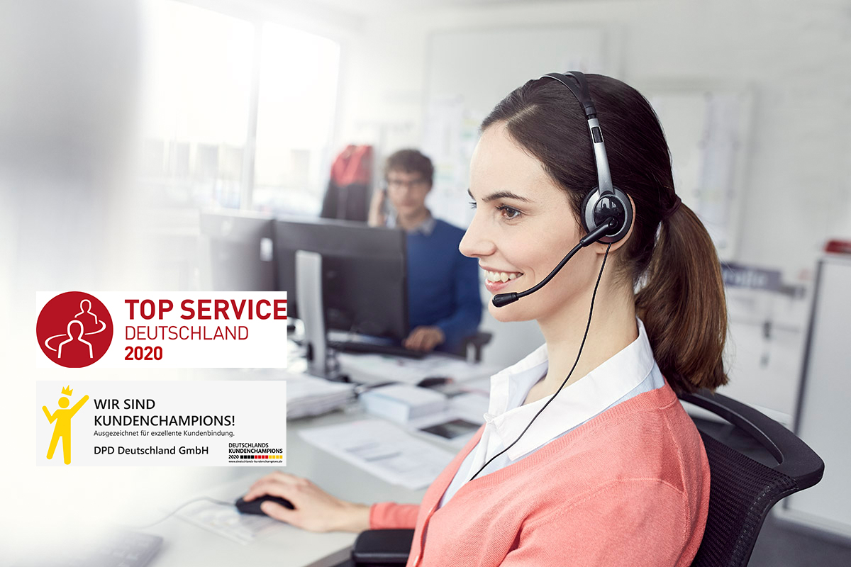 DPD erhält TOP SERVICE Deutschland Award | Presse » DPD